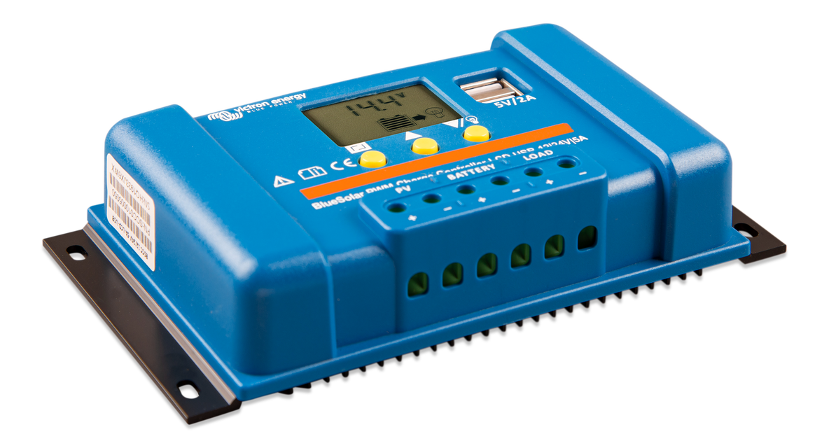 BlueSolar PWM Charge Controller (DUO) LCD&USB - Victron Energy